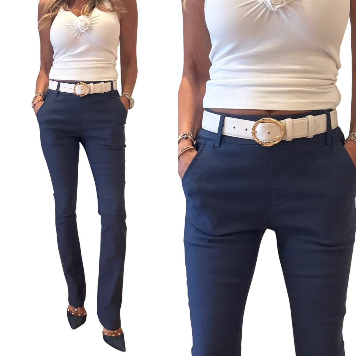 Bevy Flog Nansi Pants | Blue – Robertson Madison