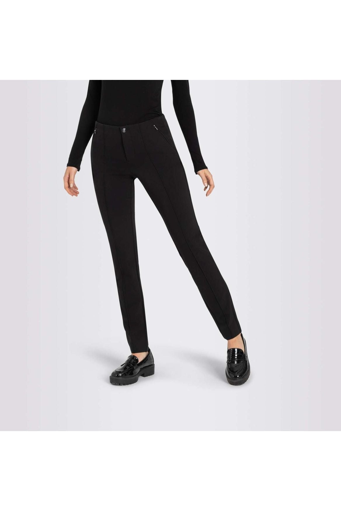 Mac Jeans Anna Zip New 5293-00-0128L | 090 Black – Robertson Madison