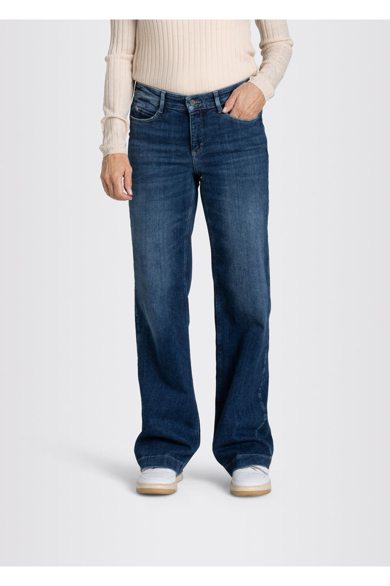 Mac Jeans Dream Wide Denim 5439-90-0358L | D574 Cobalt Authentic ...