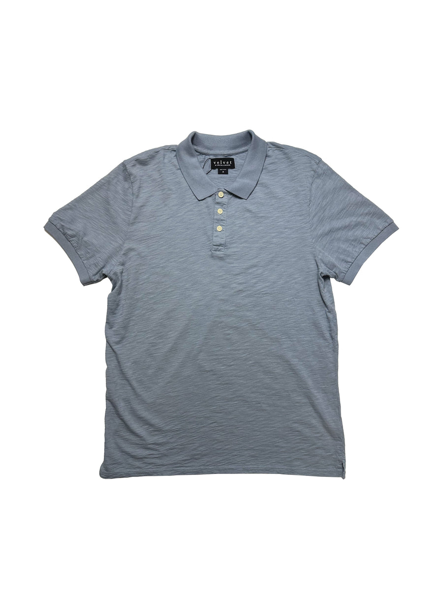 Velvet by Graham & Spencer Men's Niko Polo | Lagoon | Clearance Final ...